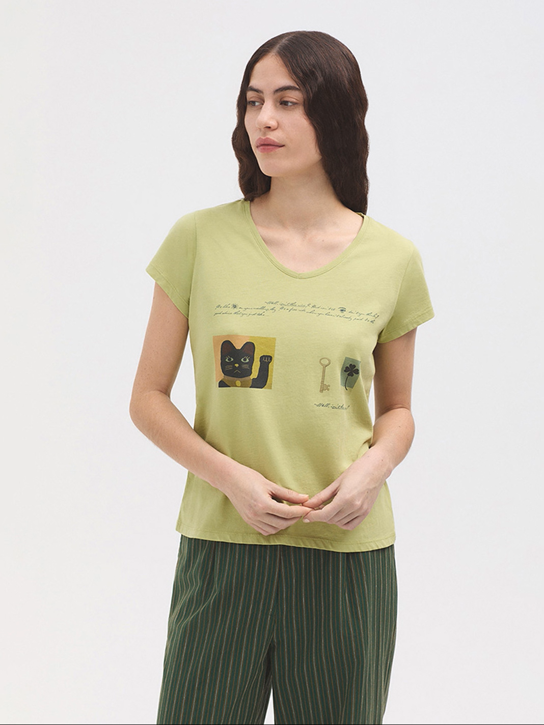 Good Luck Letter T-shirt – Hamilton & Murray Boutique