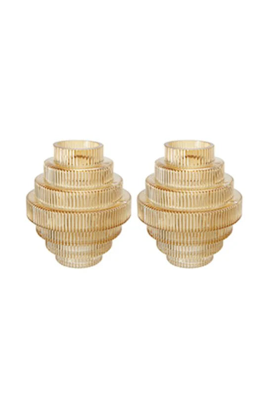 Esti Small Stepped Glass Vases - 2pk – Hamilton & Murray Boutique