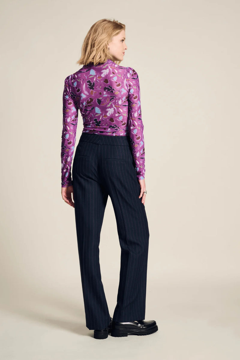 Pants striped midnight blue – Hamilton & Murray Boutique
